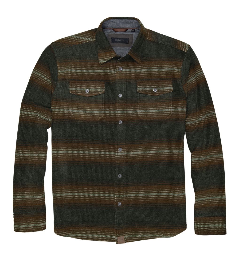 'Dakota Grizzly' Men's Bowie Arctic Fleece Button Down - Canyon – Trav's Outfitter