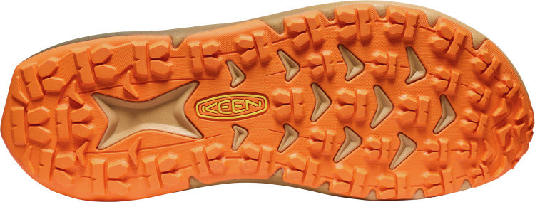 'Keen Outdoor' Men's 450 Dirt Hiking Shoe - Light Curry / Orange Peppe ...