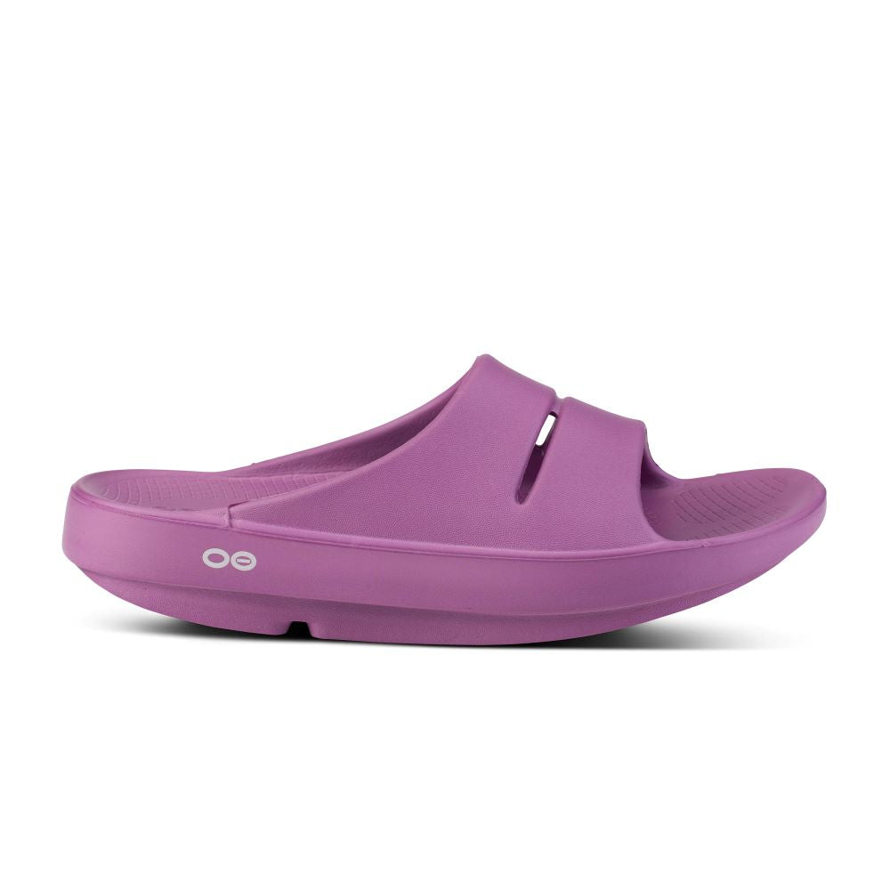 'OOFOS' Women's OOahh Slide - Plum – Trav's Outfitter