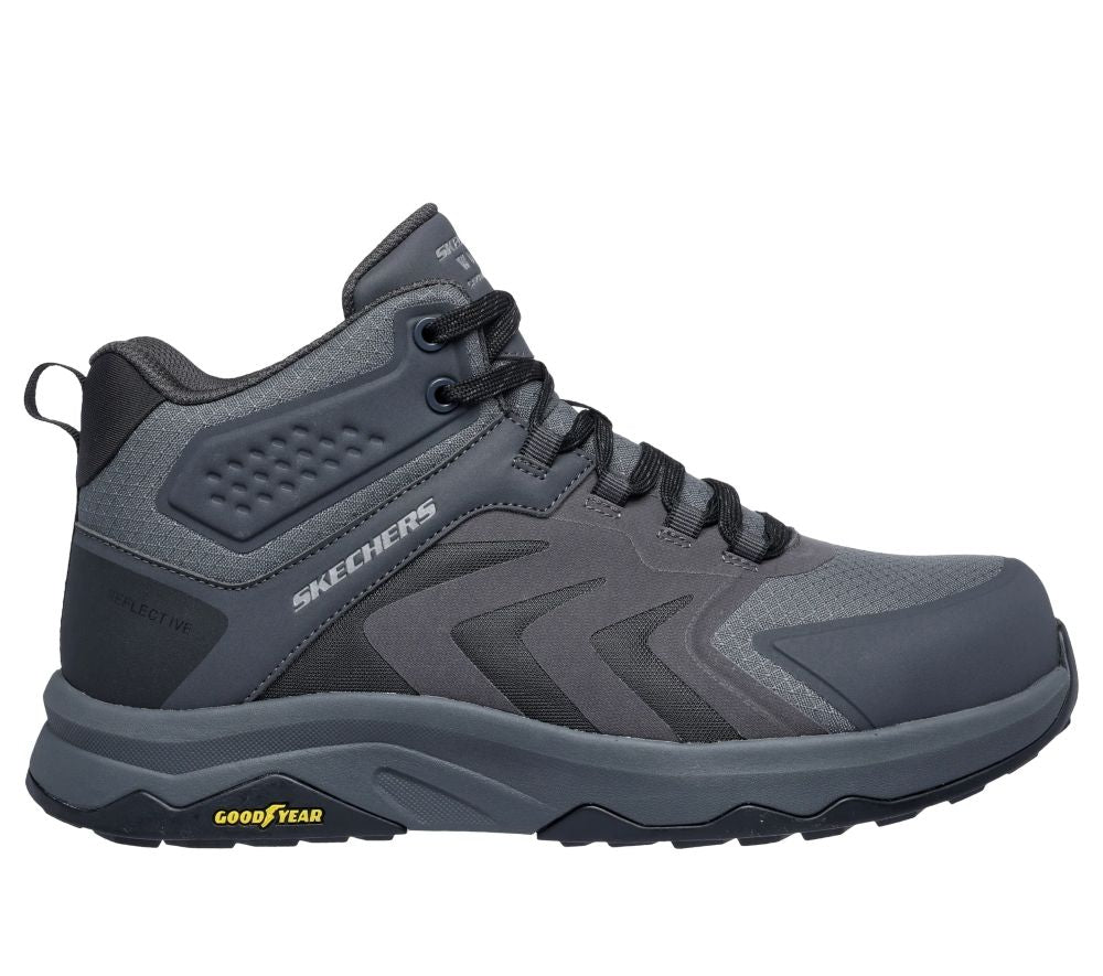 'Skechers' Men's Work Speed Flex Trekker Boot EH - Charcoal – Trav's ...