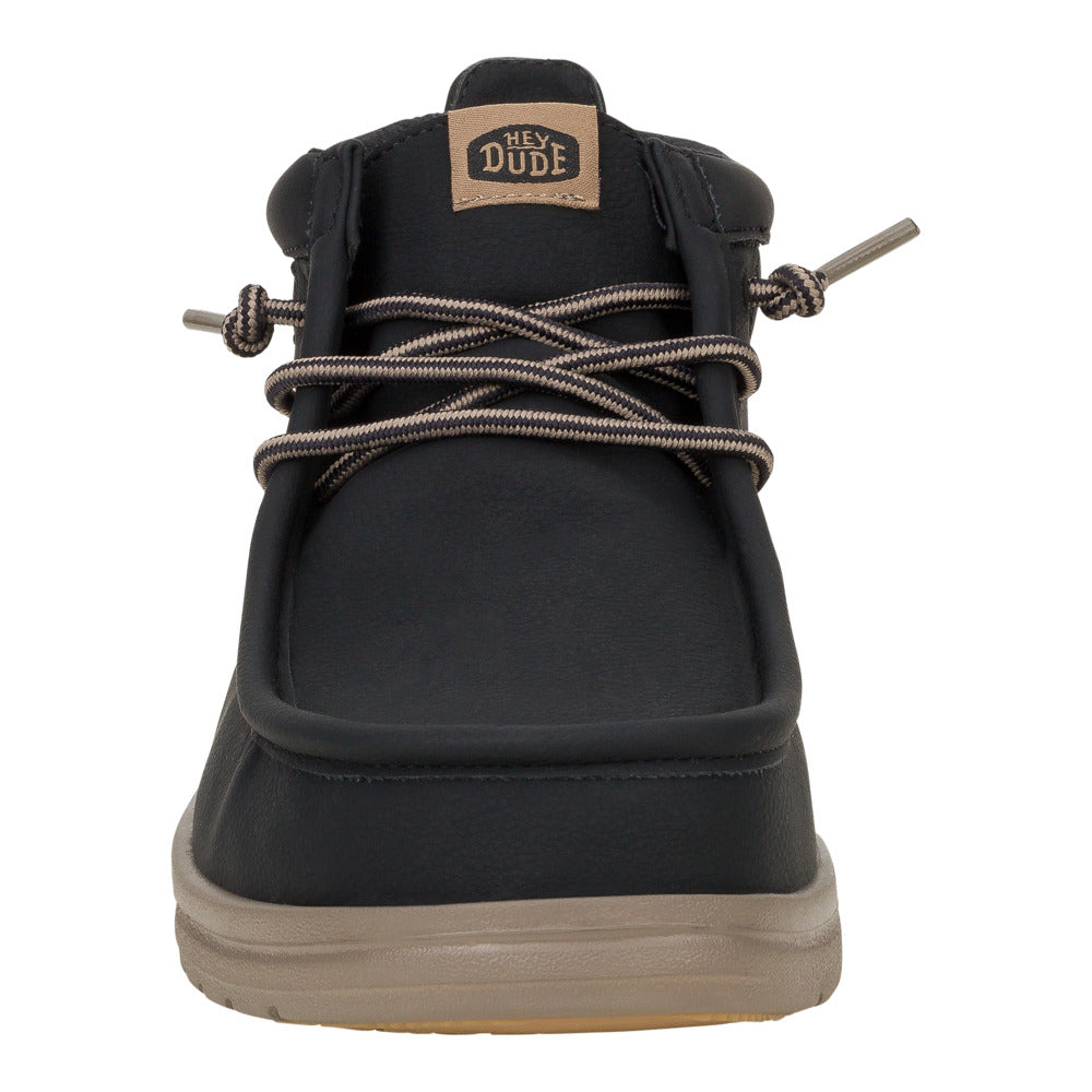 'HEY DUDE' Men's Wally Mid Griper Classic - Black/ Walnut – Trav's ...