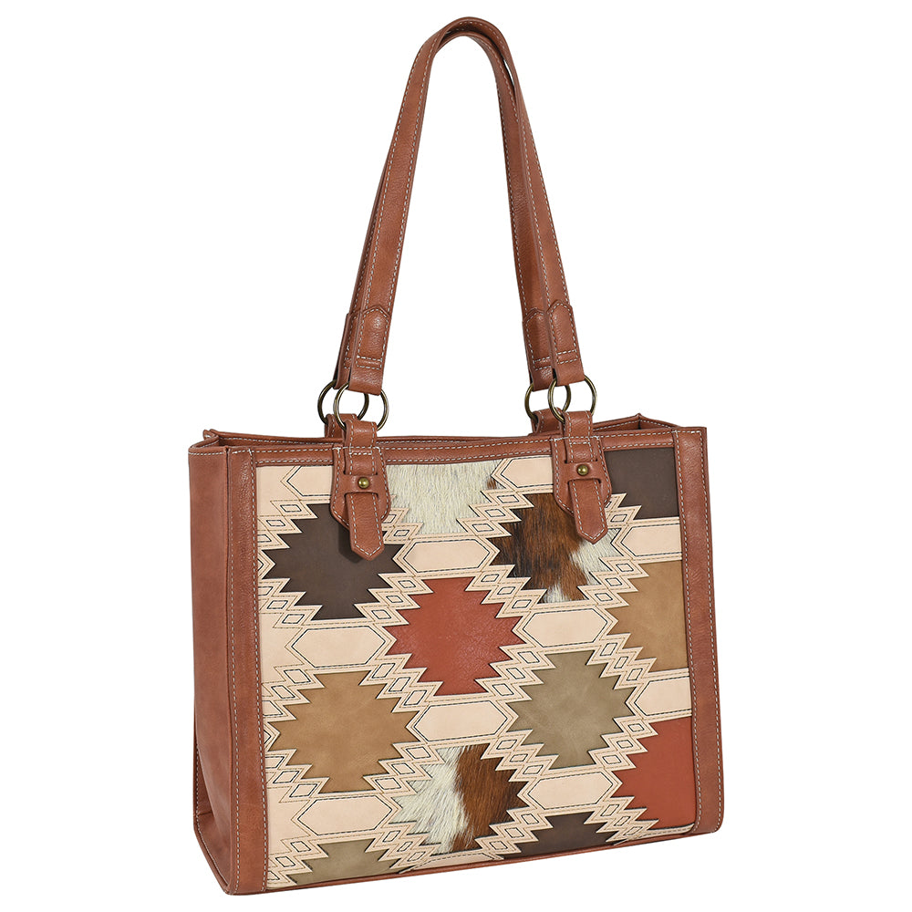 'TRENDITIONS' Women's Catchfly Southwest Tote - Brown – Trav's Outfitter