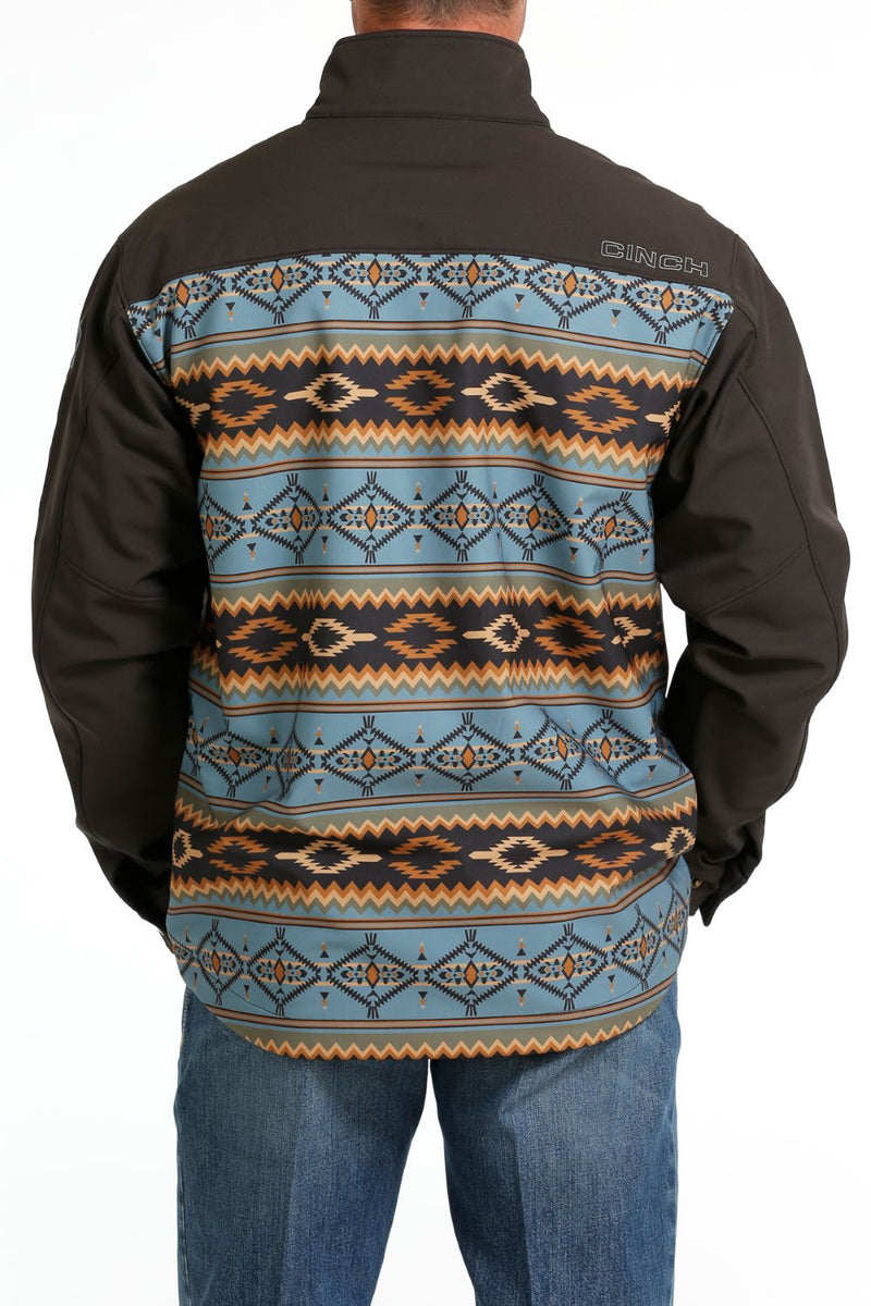'Cinch' Men's Bonded Jacket - Brown Aztec – Trav's Outfitter