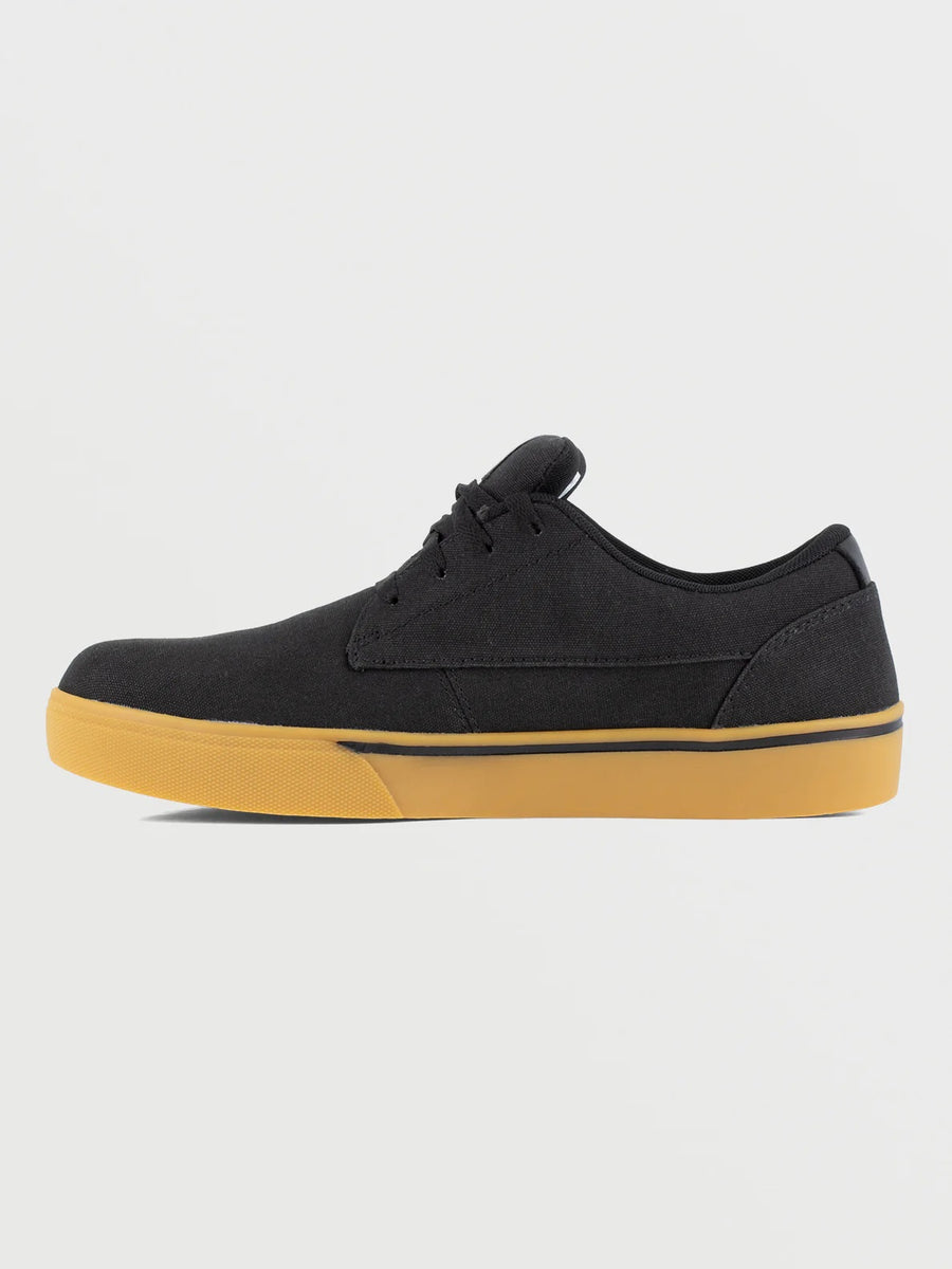 'Volcom' Men's Workwear True ESD Comp Toe - Black / Gum – Trav's Outfitter