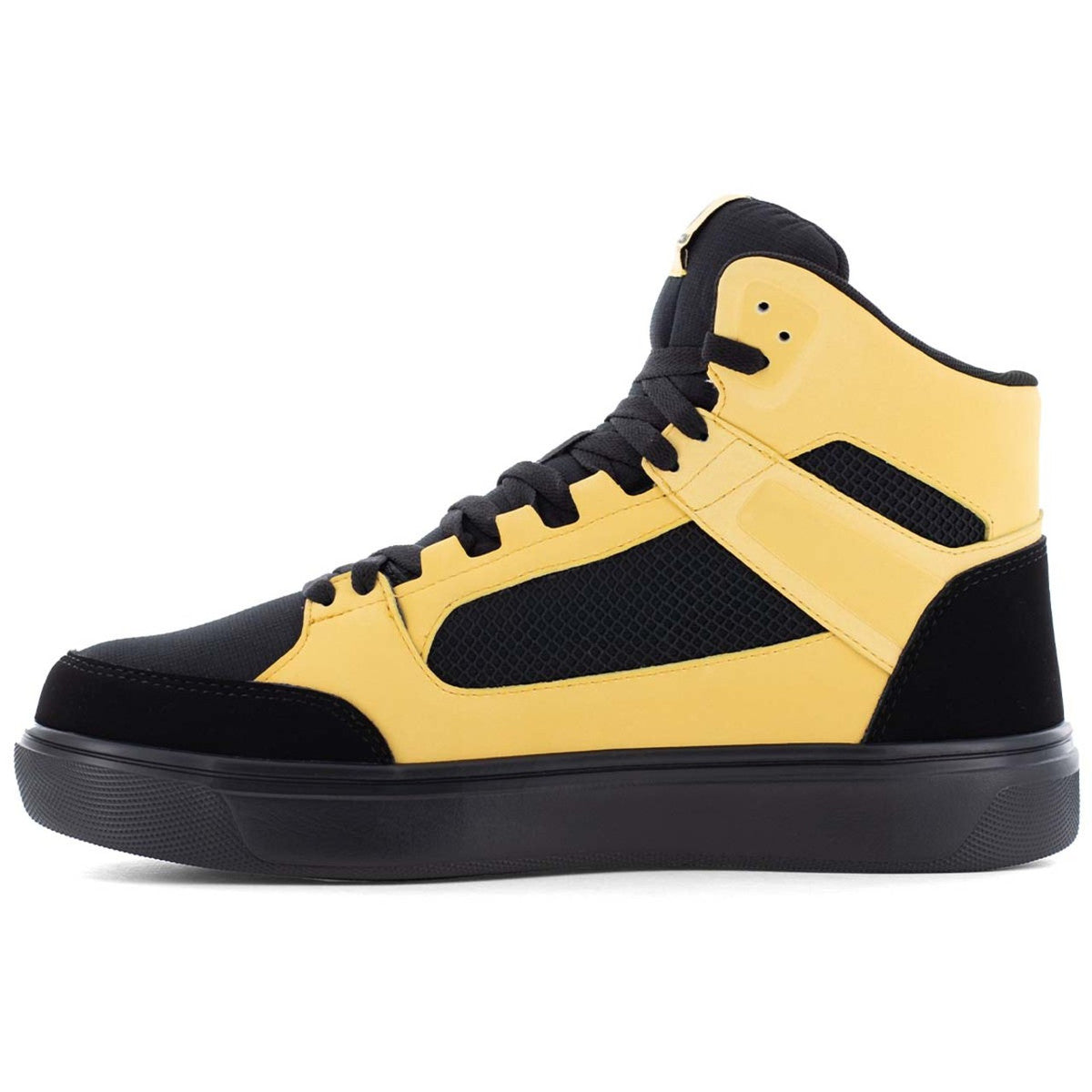 'Volcom' Men's Athletic High Top EH Comp Toe - Black / Yellow – Trav's ...